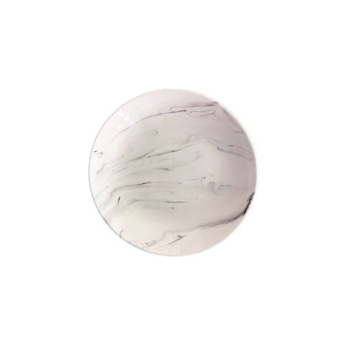 Cerabon Petye Carrara Porcelain Round Dinner Plate Ø20cm | Sia Huat E-store
