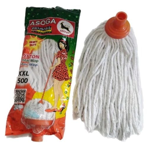 Asoga Cotton Mop Head 500G (Screw Type) | Sia Huat E-store