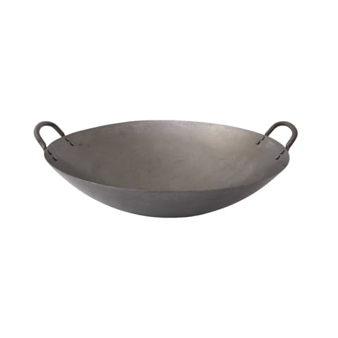 (WKI018) IRON FRYING WOK H/DUTY 18", CCK | Sia Huat E-store