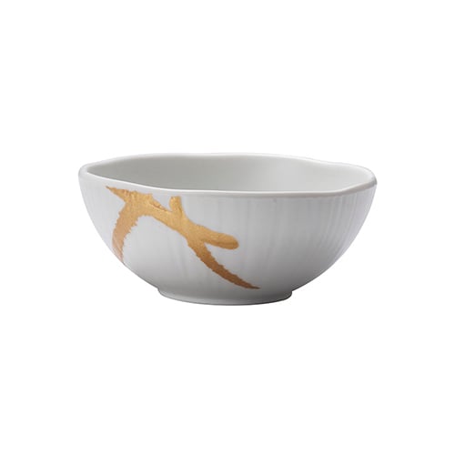 MEL ROUND BOWL Ø11.4xH4.8cm, KINPAKU | Sia Huat E-store