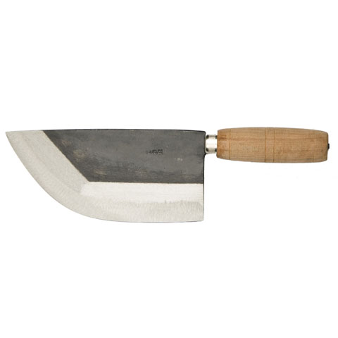 (KF2206) IRON MAO KNIFE (HAIR) WDN HDLE #1, CCK
