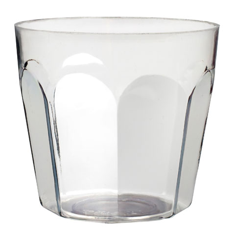 PS ROUND CUP Ø7xH6.5cm, 150ml, CLEAR, 10pcs/pkt, 10pkts/ctn, VINTAGE, SOLIA