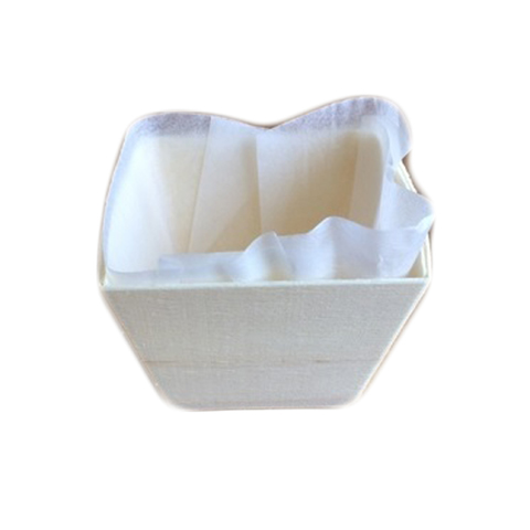 WOODEN SQUARE CONTAINER WITH PAPER INSERTS L7xW7xH5.5cm, 25pcs/pkt ...