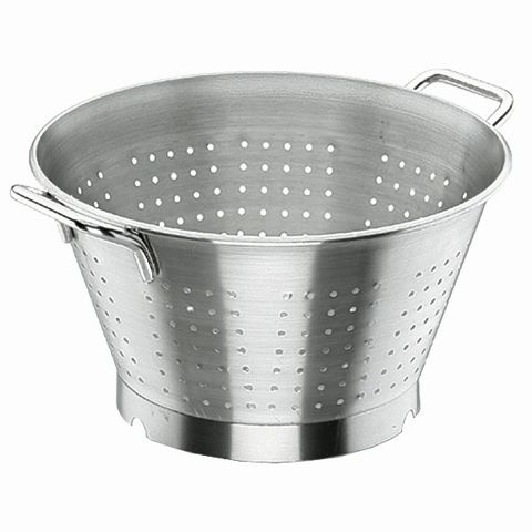 18-10 STAINLESS STEEL CONICAL COLANDER WITH STAND