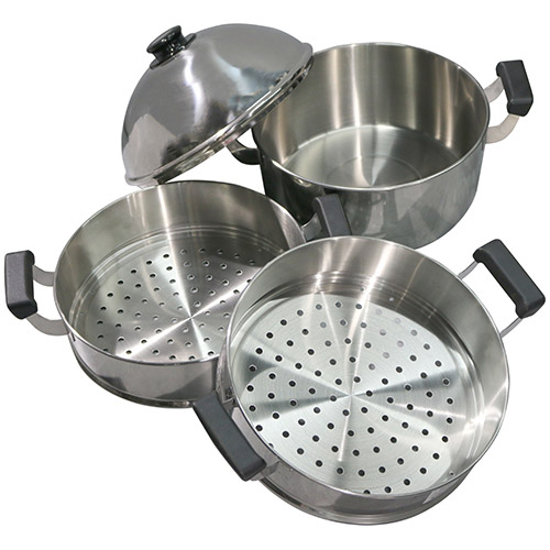 STAINLESS STEEL STEAMING SET (4pcs)