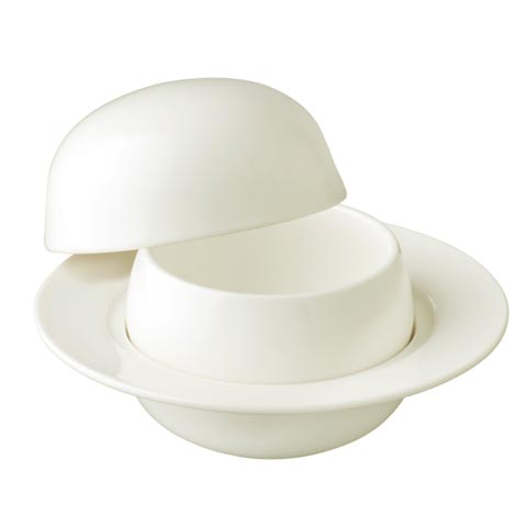 SOUP BOWL w/COVER & UNDERLINER
