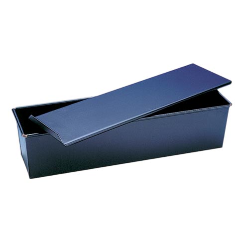 (15-01409) BLUE STEEL RECT COVERED BREAD PAN, L40xW10xH10cm, MALLARD ...