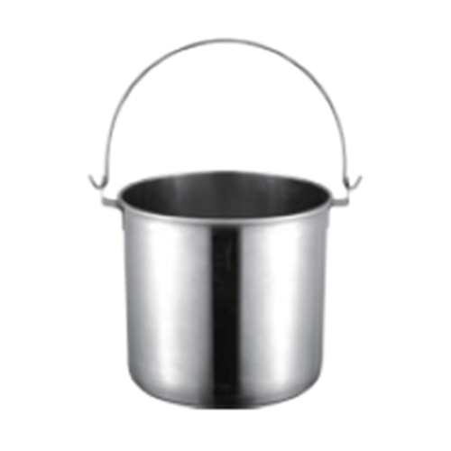 STAINLESS STEEL LOOP HANDLE POT WITH RECESSED HANDLE